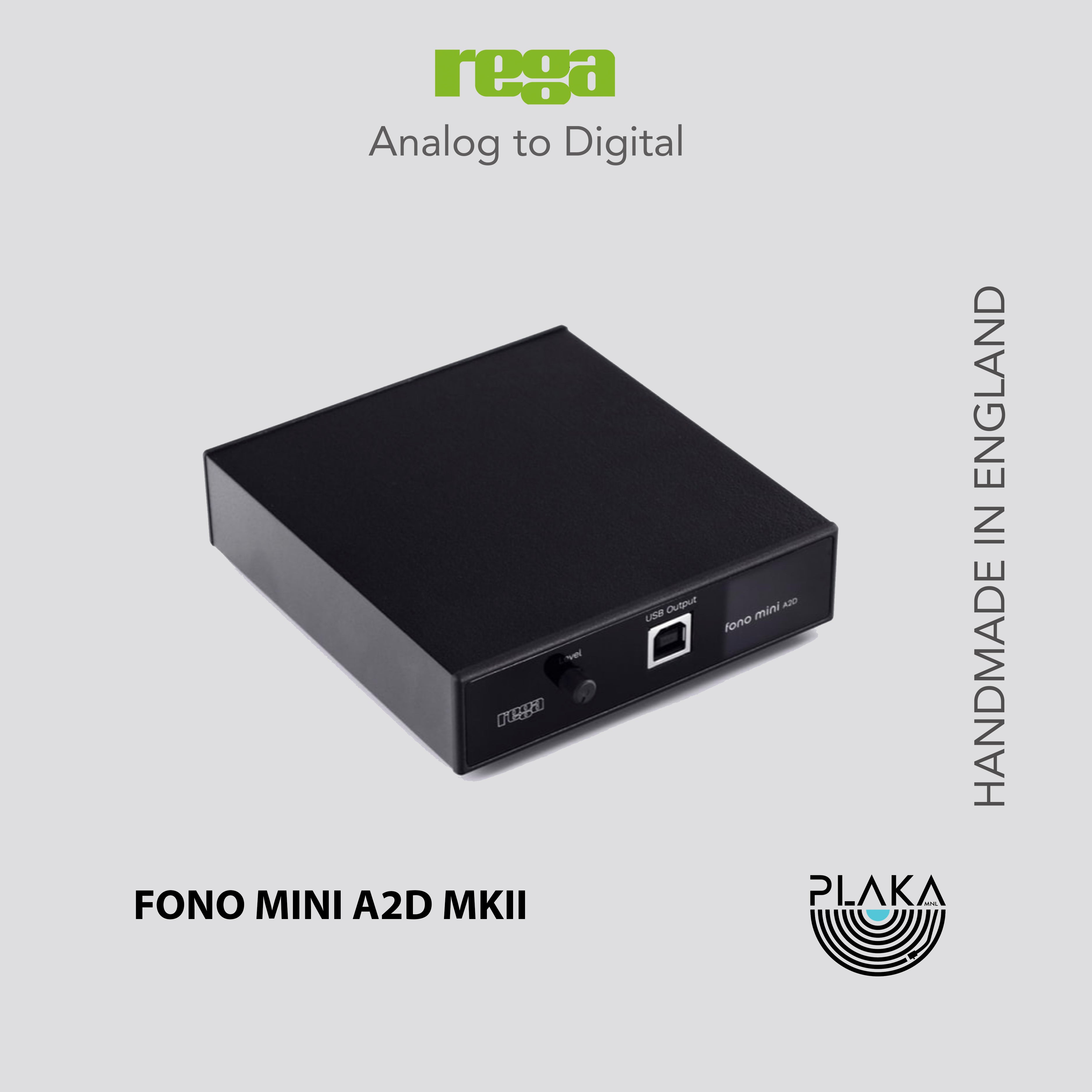 Rega Fono Mini A2D MKII - Phono Stage – Plaka.MNL
