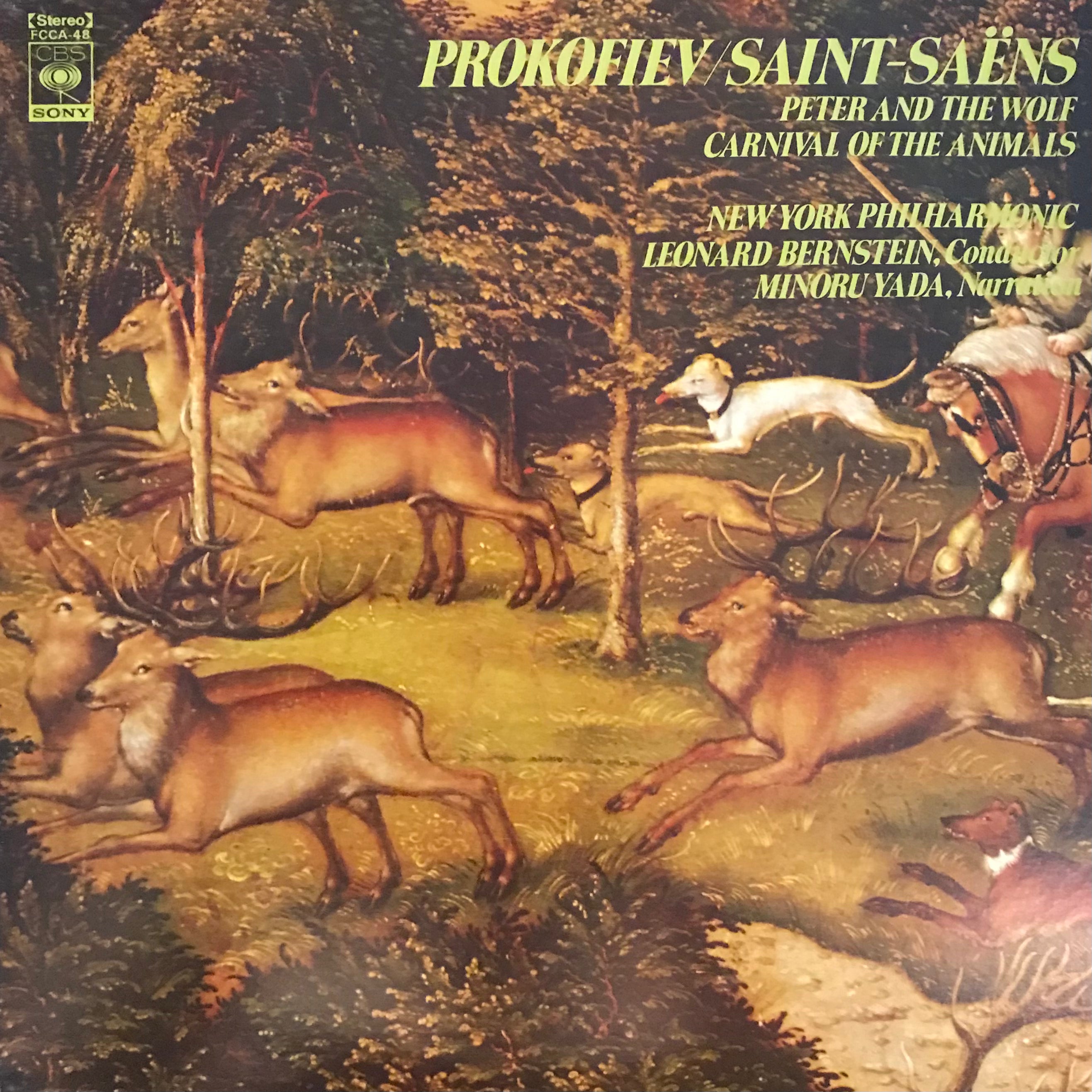 Prokofiev/Saint-Saens: Peter and the Wolf carnivals of the animals ...