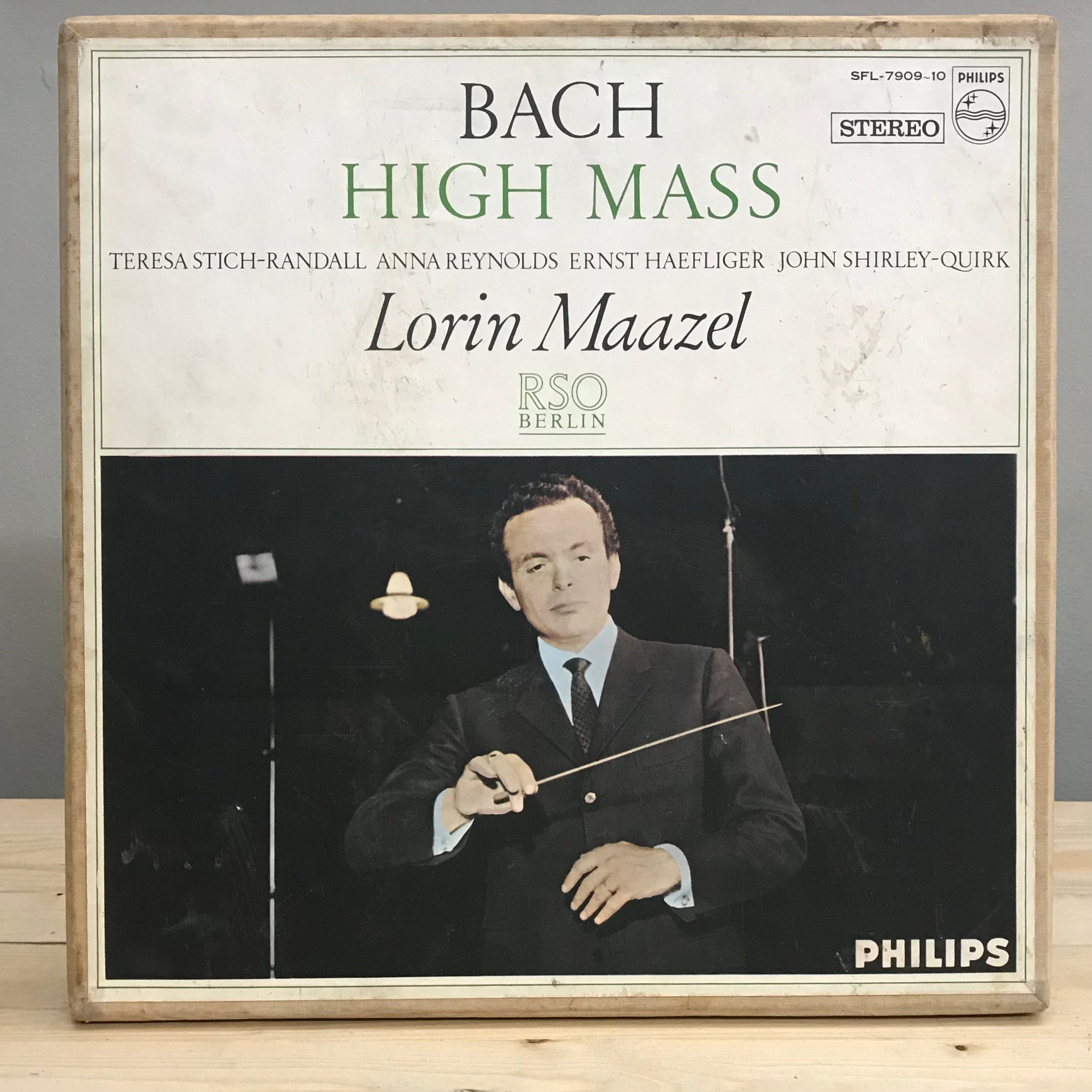 Bach: High Mass. Lorin Maazel(.Box Set No.28) – Plaka.MNL
