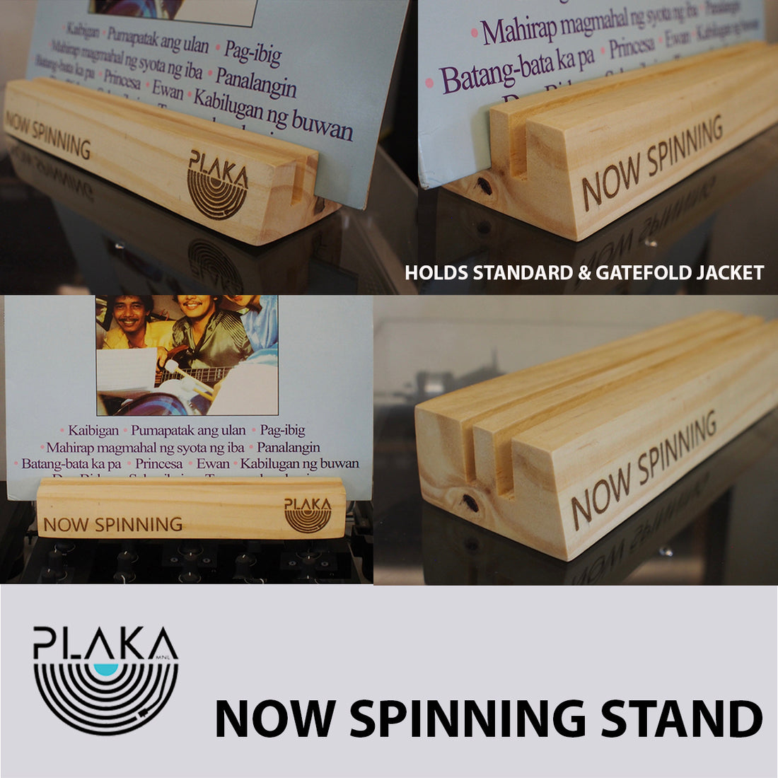 Now Spinning Stand – Plaka.MNL